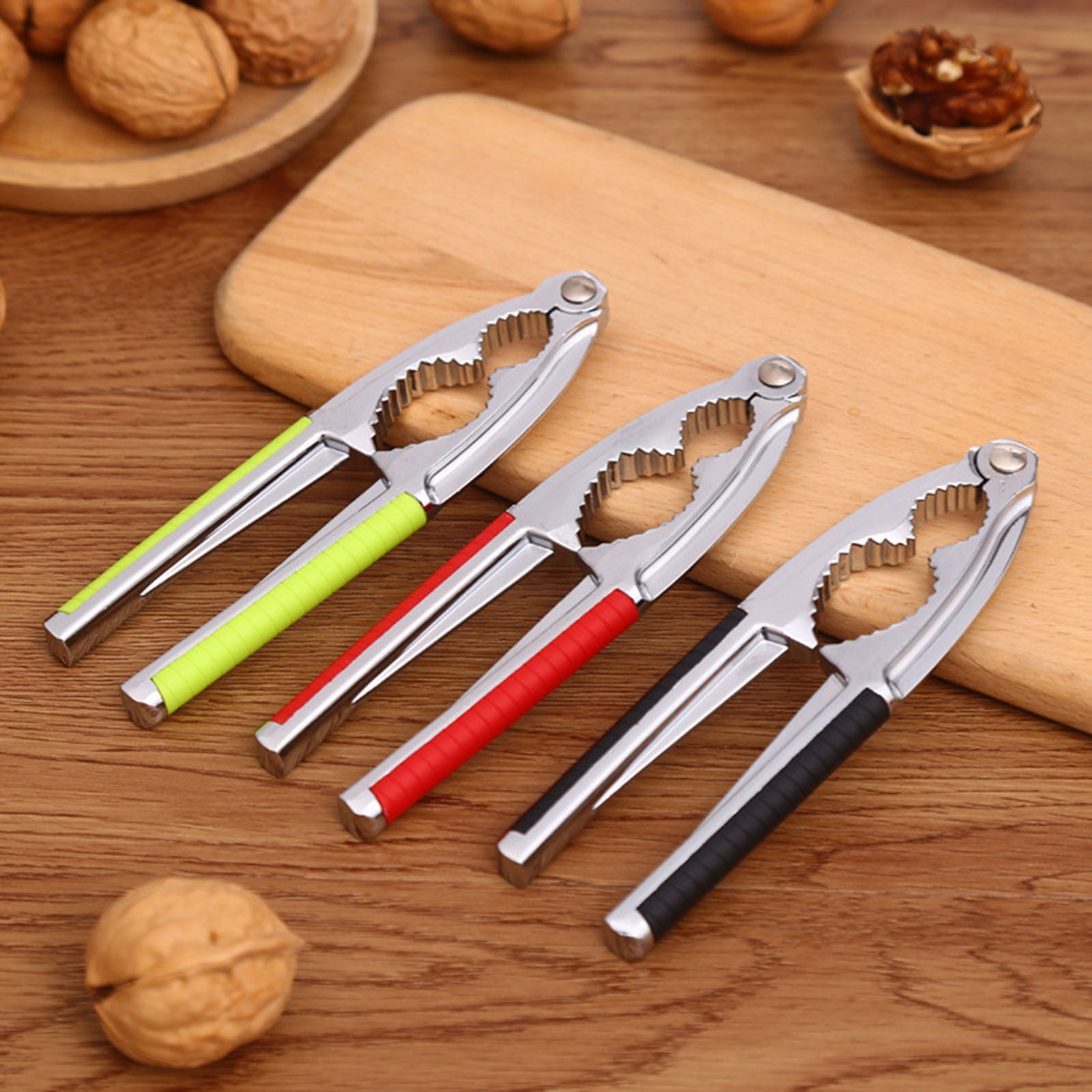 Kedshhgu Walnut Cracker Nut Shell Openers, Stainless Steel Nut Cracker ...