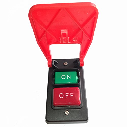 Kedu 220V single Phase 20Amp Table Saws Pushbutton Switch Paddle Switch ...