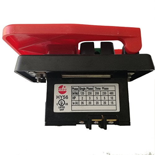 Kedu 380V 3HP 20Amp Table Saws Pushbutton Switch Paddle Switch for ...