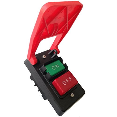 Kedu 380V 3HP 20Amp Table Saws Pushbutton Switch Paddle Switch for Saw ...