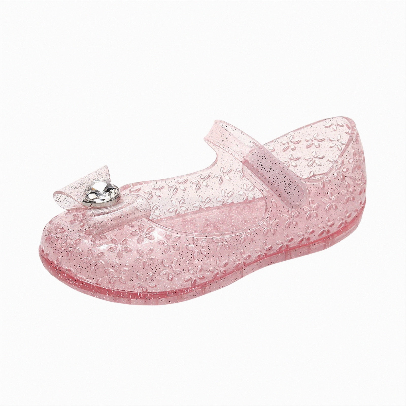 Kedxroy Toddler Girls Jelly Sandals Soft Rubber Sole Closed Toe Beach ...