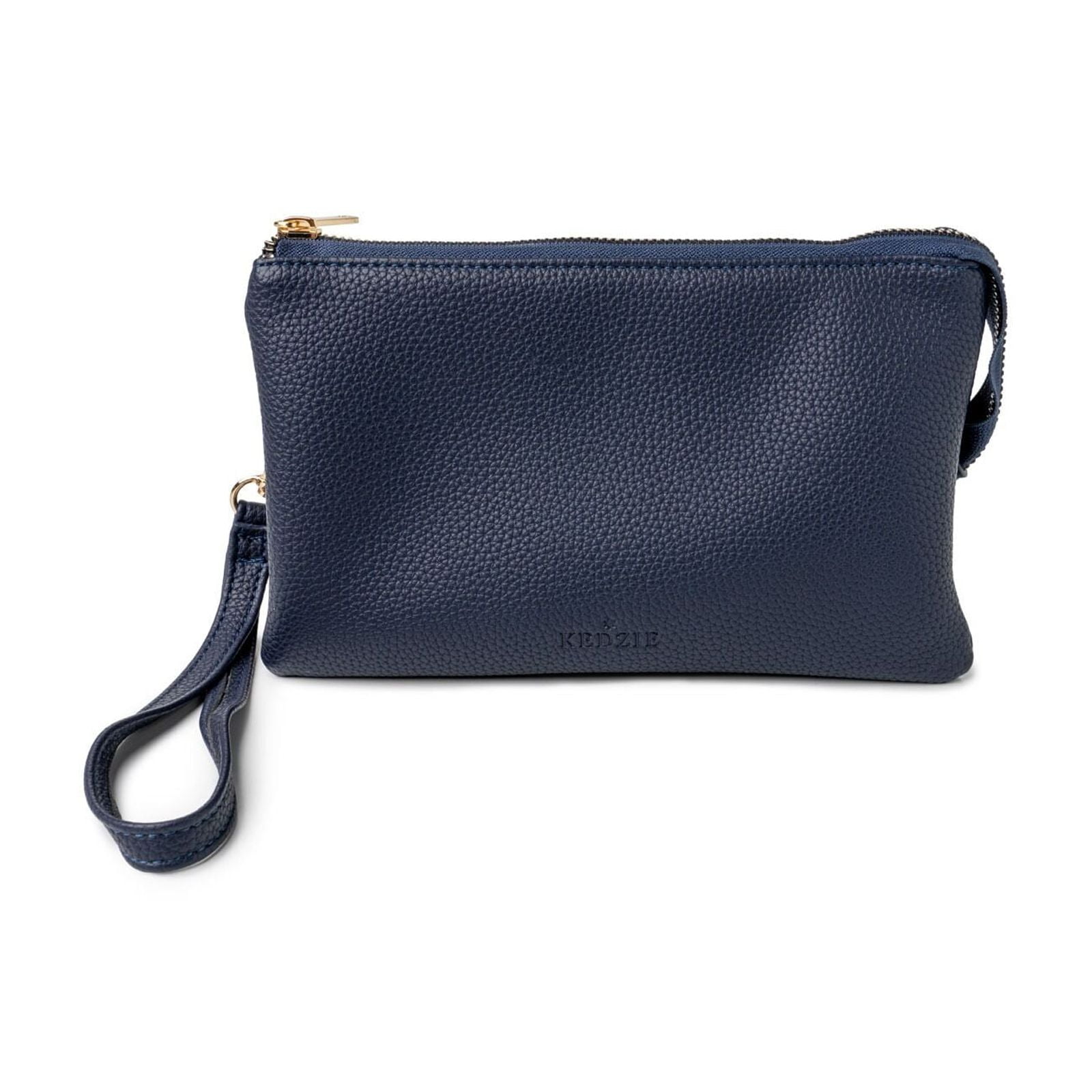 Kedzie Eclipse Convertible Wallet Crossbody Bag in Vegan Leather, Navy ...