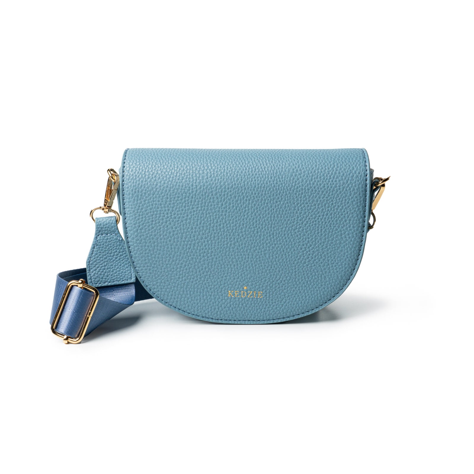 Kedzie Luna Crossbody Bag Shoulder Purse with Removable Strap, Sky Blue ...