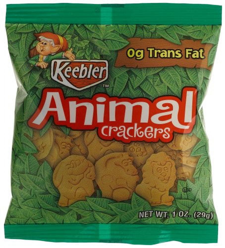 Keebler Whole-Grain Animal Cookies, 1-Ounce Single Serve Packs (Pack of ...