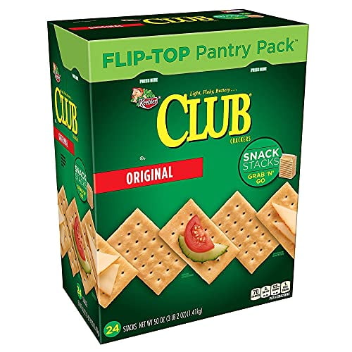 Keebler Club Crackers Snack Stacks (2.08 Oz., 24 Pk.) Wholesale, Cheap ...