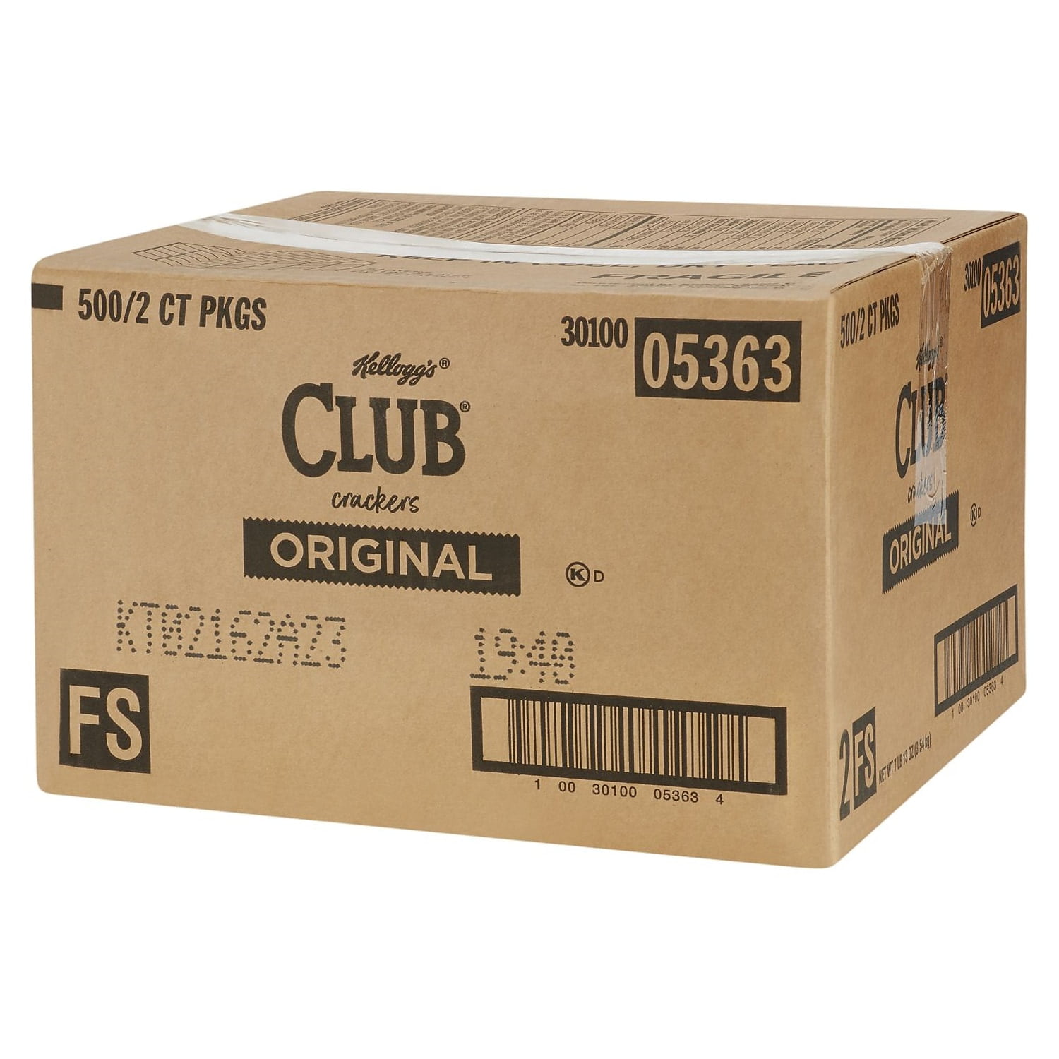 Keebler Crackers Packets - Original - 500 / Carton - Walmart.com