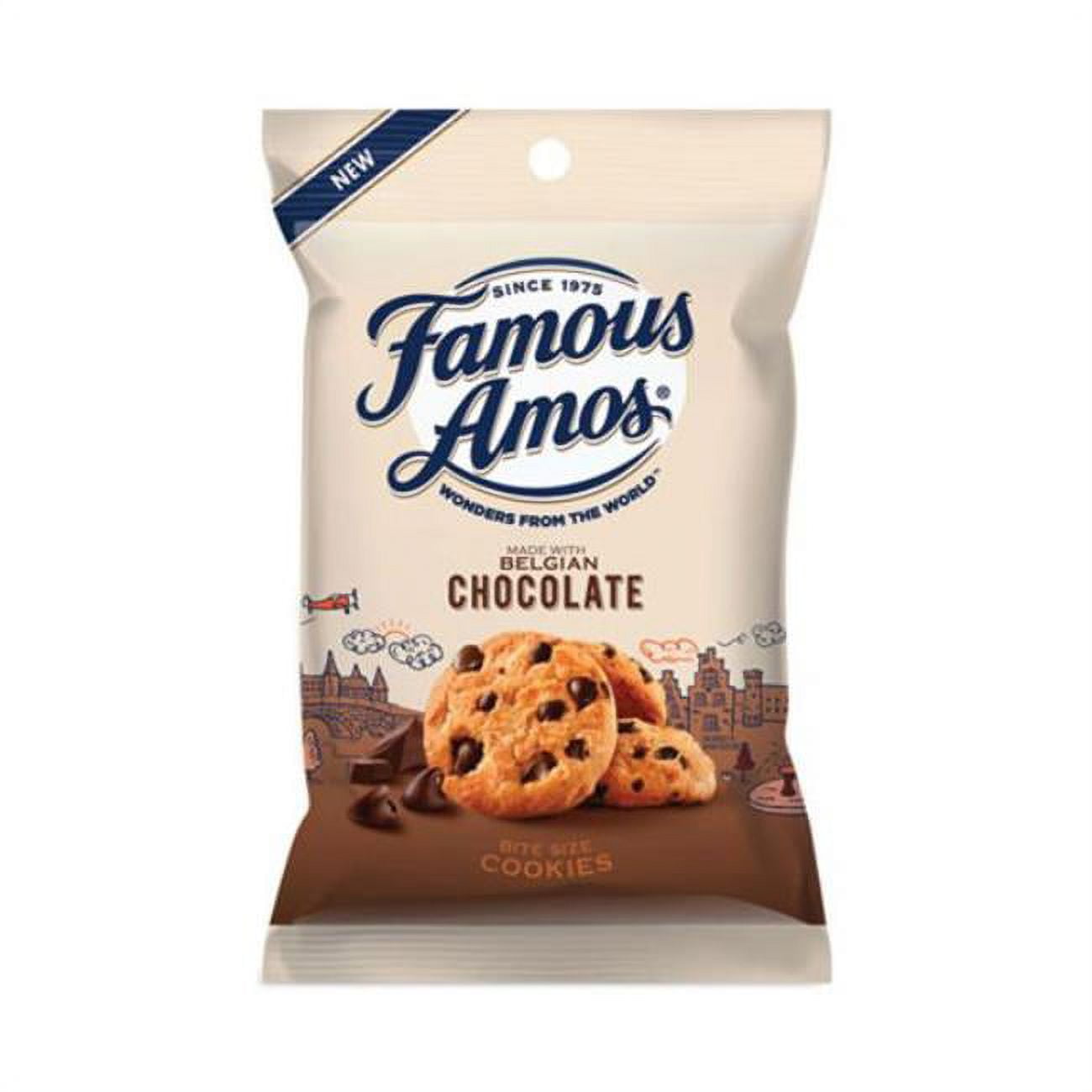 Keebler FER05907 2 oz Belgium Chocolate Chip Cookies - 6 per Case ...
