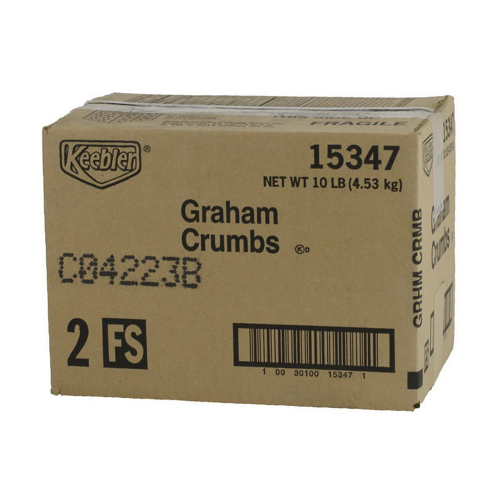 Keebler Graham Cracker Crumbs, 10 lb - Case of 1 - Walmart.com