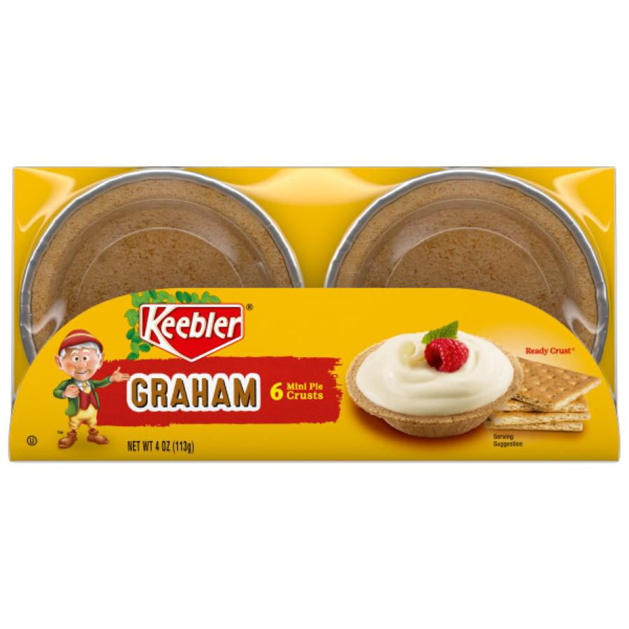 Keebler Mini Graham Cracker Pie Crusts - 6 ct Packaging May Vary (Pack ...