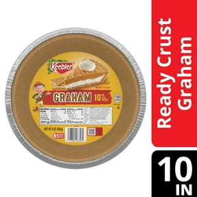 Keebler Ready-Made Shortbread Pie Crust, 9 inch Tin for Tarts and Pies ...