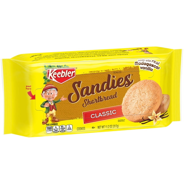 Keebler Sandies Classic Shortbread Cookies 11.2 oz - Walmart.com