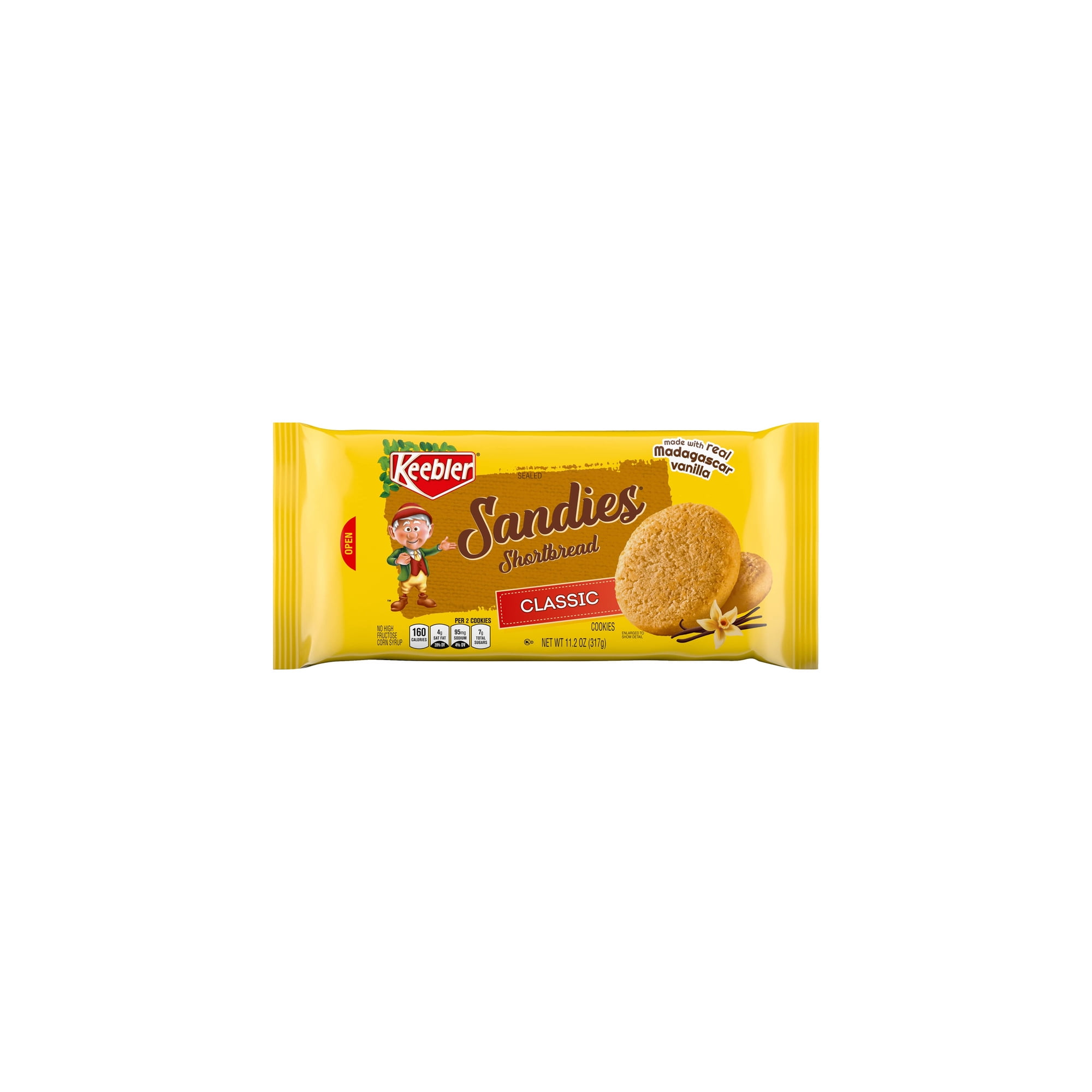 Keebler Sandies Shortbread Cookies Classic (Pack of 3) - Walmart.com