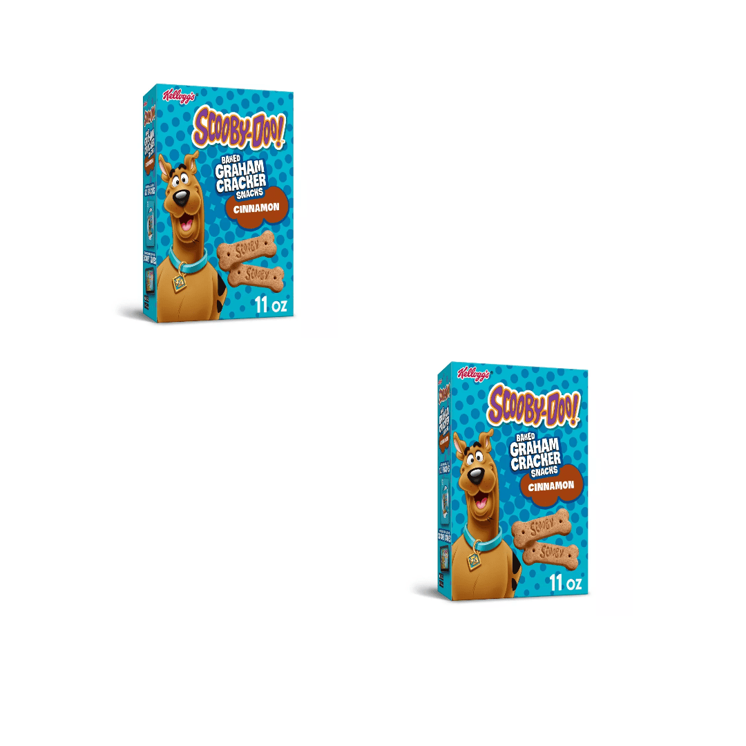 Keebler Scooby-Doo! Cinnamon Baked Graham Cracker Sticks - 11oz ...