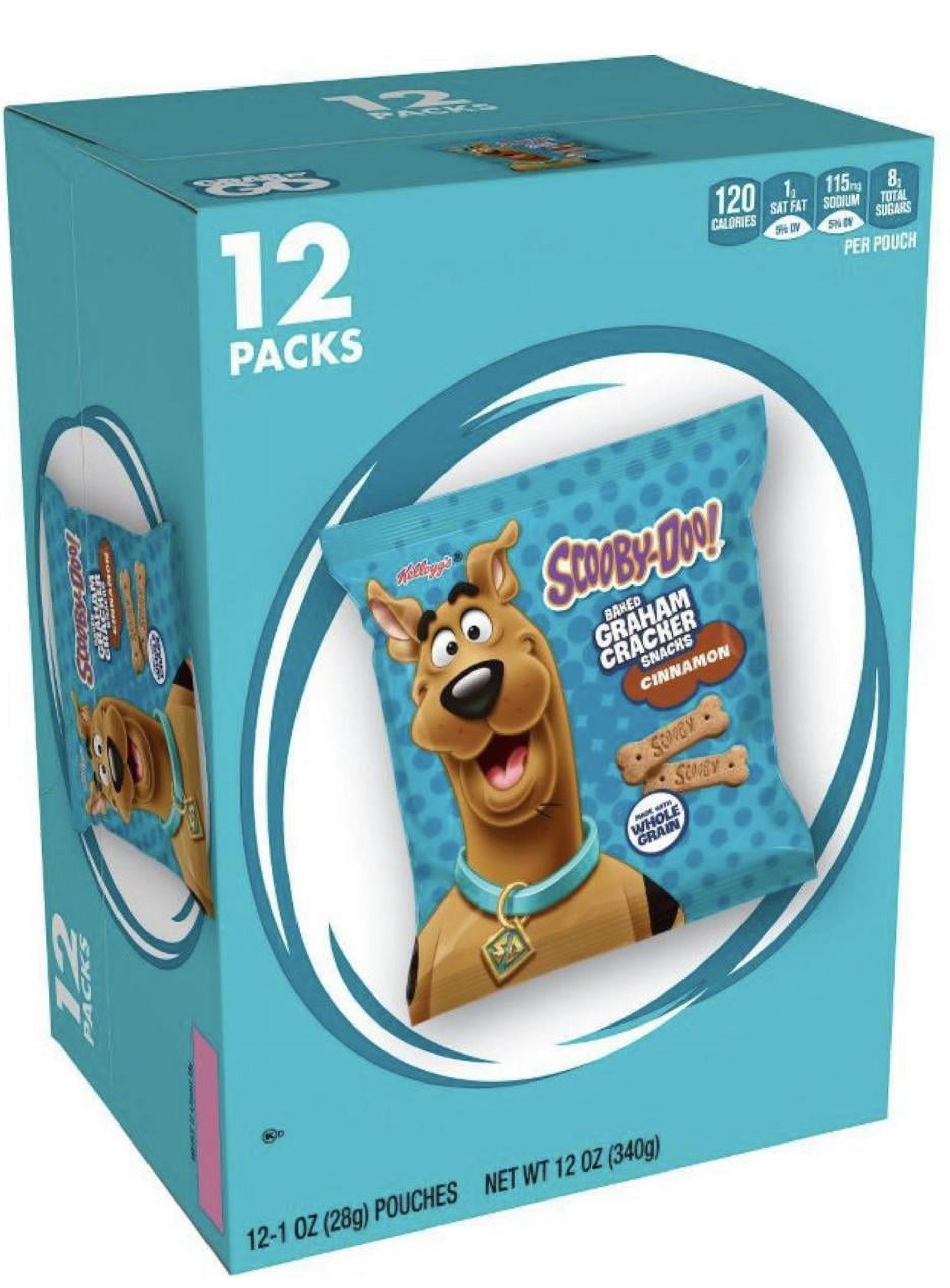 Keebler Scooby-Doo! Cinnamon Baked Graham Cracker Sticks - 12ct ...