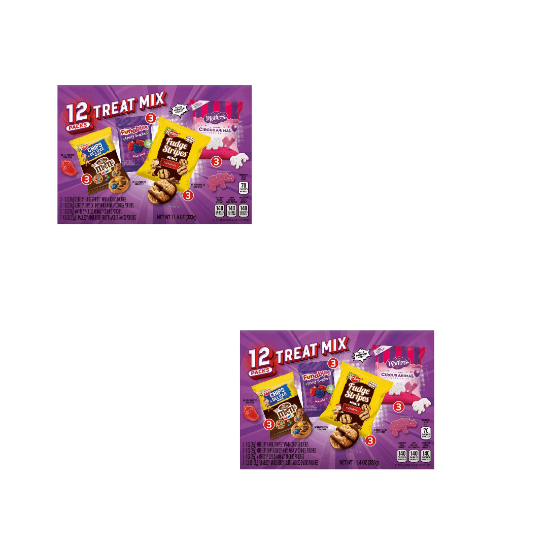 Keebler Sweet Treats Cookies Variety Pack - 11.4oz/12pk pack of 2 ...