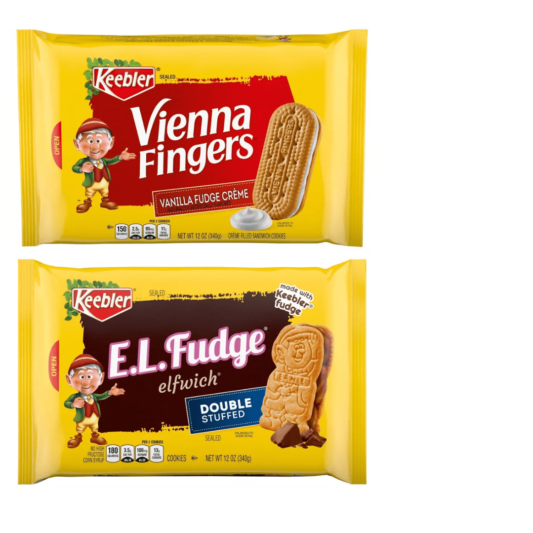 Keebler Vienna Fingers Cookies Original - 12oz Keebler E.L. Fudge ...