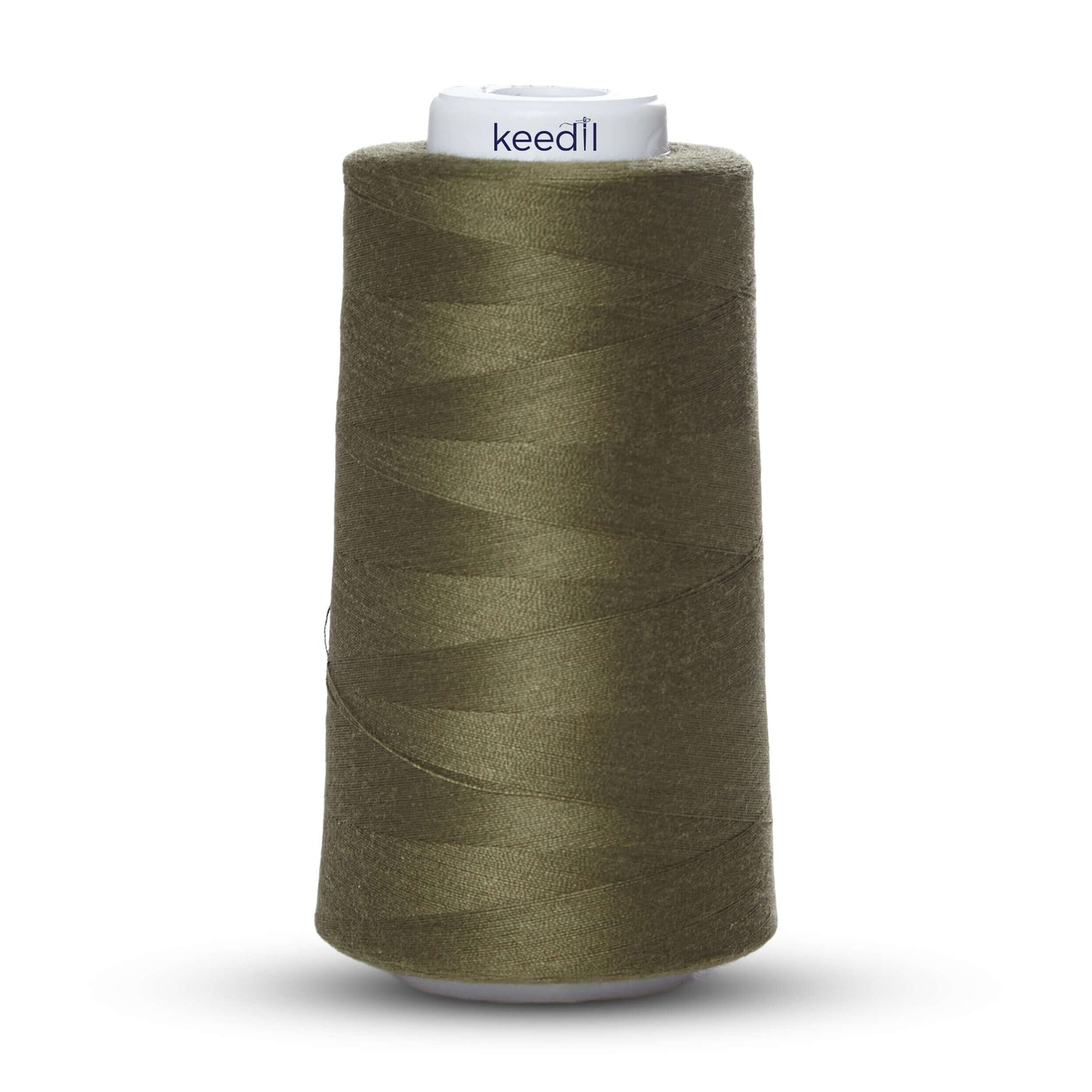 Keedil® All Purpose 2-Ply 40 Weight Polyester 3000 Yard Serger Thread ...