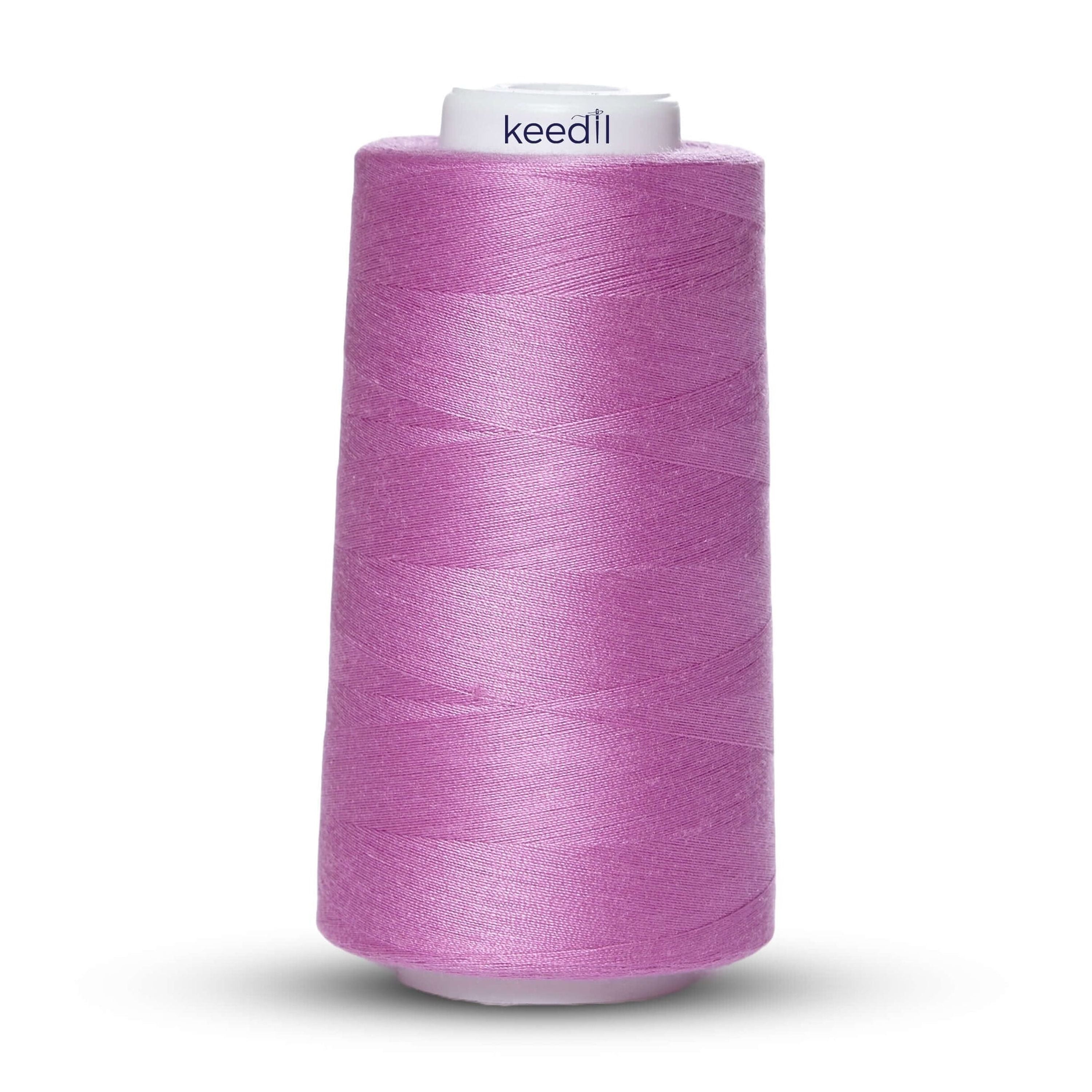 Keedil® All Purpose 2-Ply 40 Weight Polyester 3000 Yard Serger Thread ...