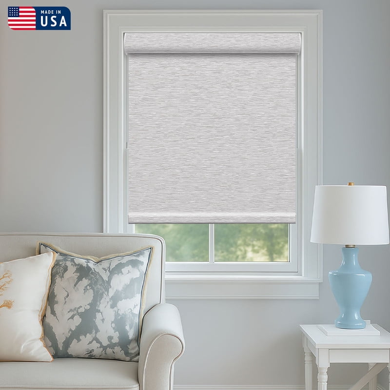 Keego 100% Blackout Roller Shades for Windows, Cordless Free-Stop ...