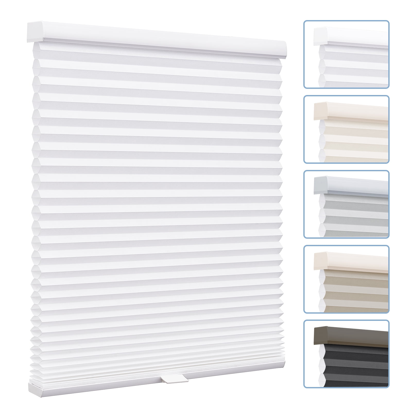 Keego Cordless Cellular Shades Honeycomb Window Shades Pull Down ...