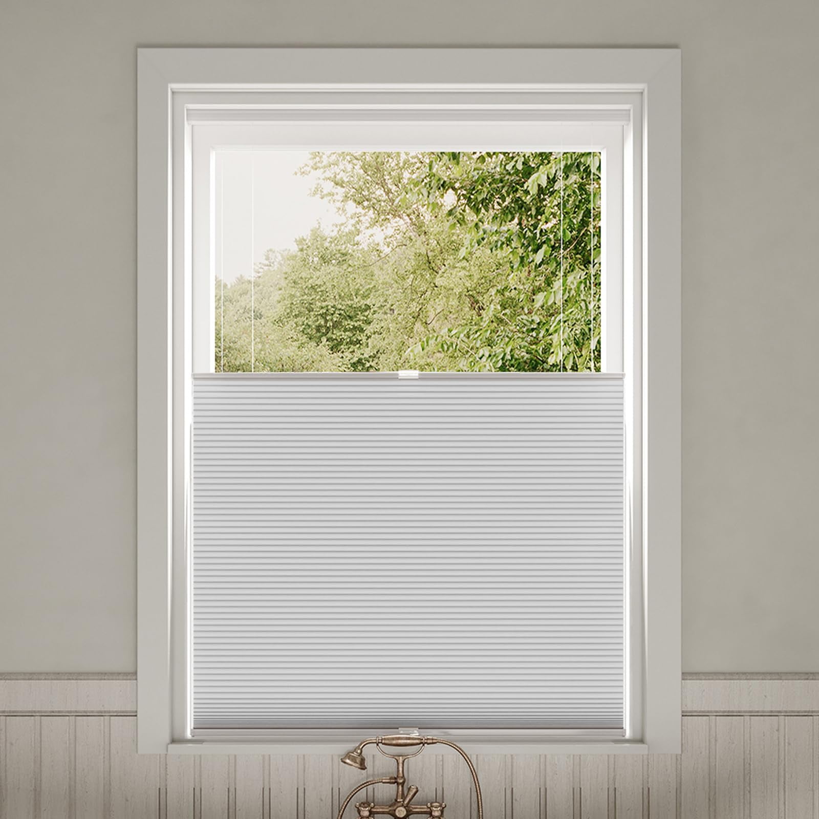 Keego Top Down Bottom Up Cellular Shades Cordless Blackout Honeycomb ...