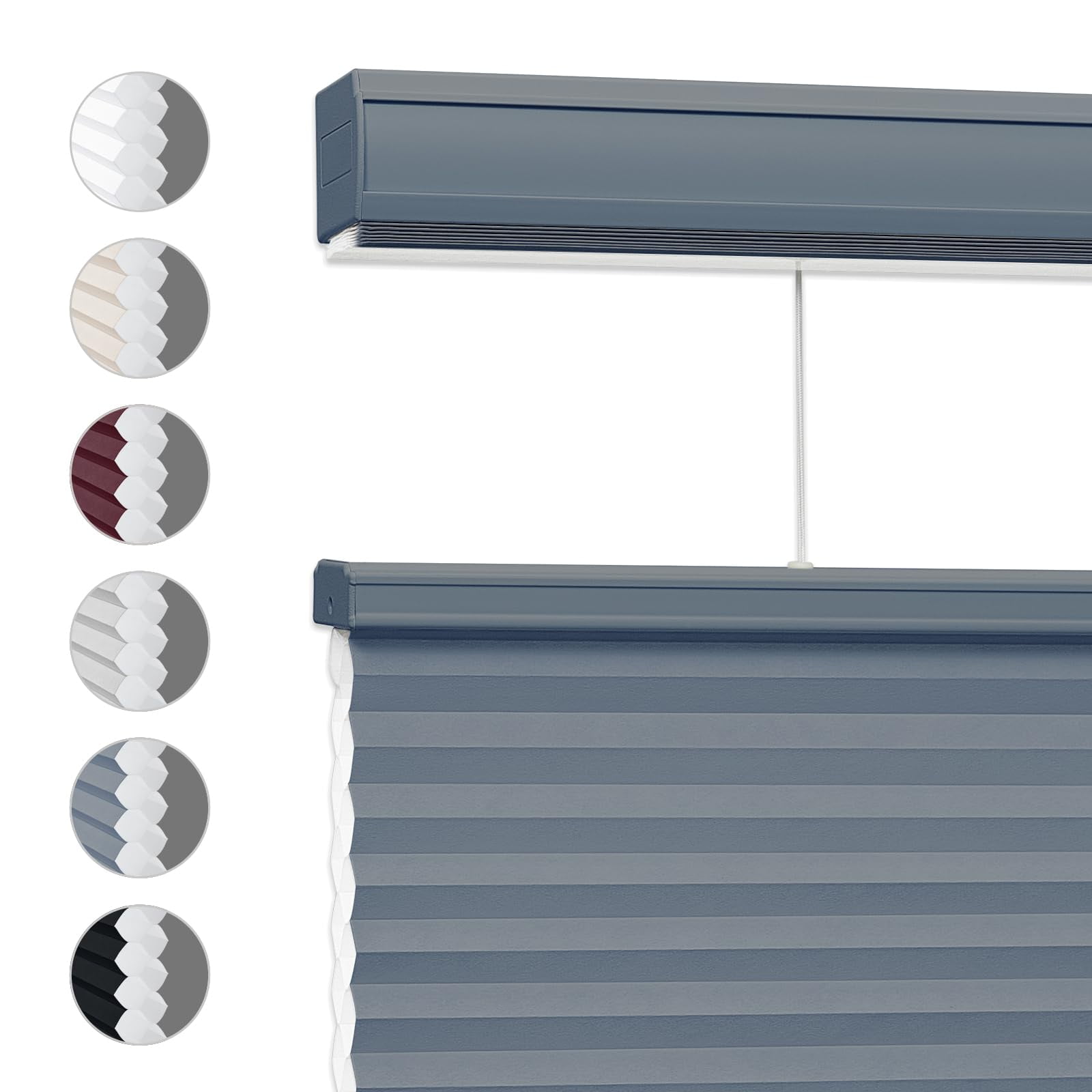 Keego Top Down Bottom Up Shades Cordless Cellular Blindss Double Single ...