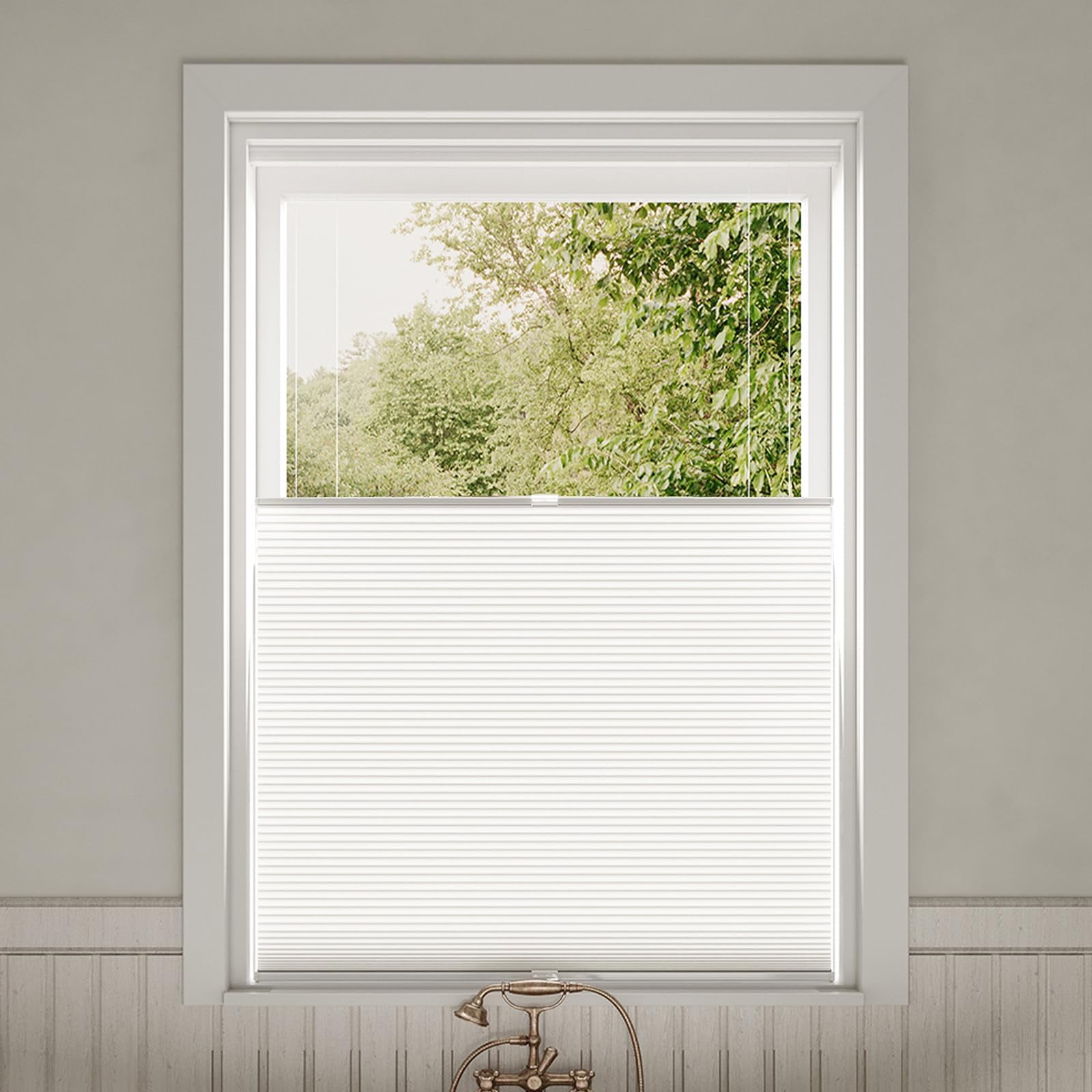 Keego Top Down Bottom Up Cellular Shades Cordless Blackout Honeycomb ...