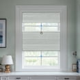 Keego Top Down Bottom Up Roman Shades for Windows Cordless Natural ...