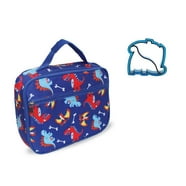 Keeli Kids Boy Outer Space Rocketship Lunch Box with Matching Sandwich ...