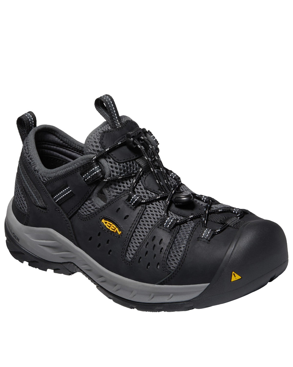 Keen Men's Atlanta Cool Ii Work Shoes Steel Toe Black 12 EE US ...