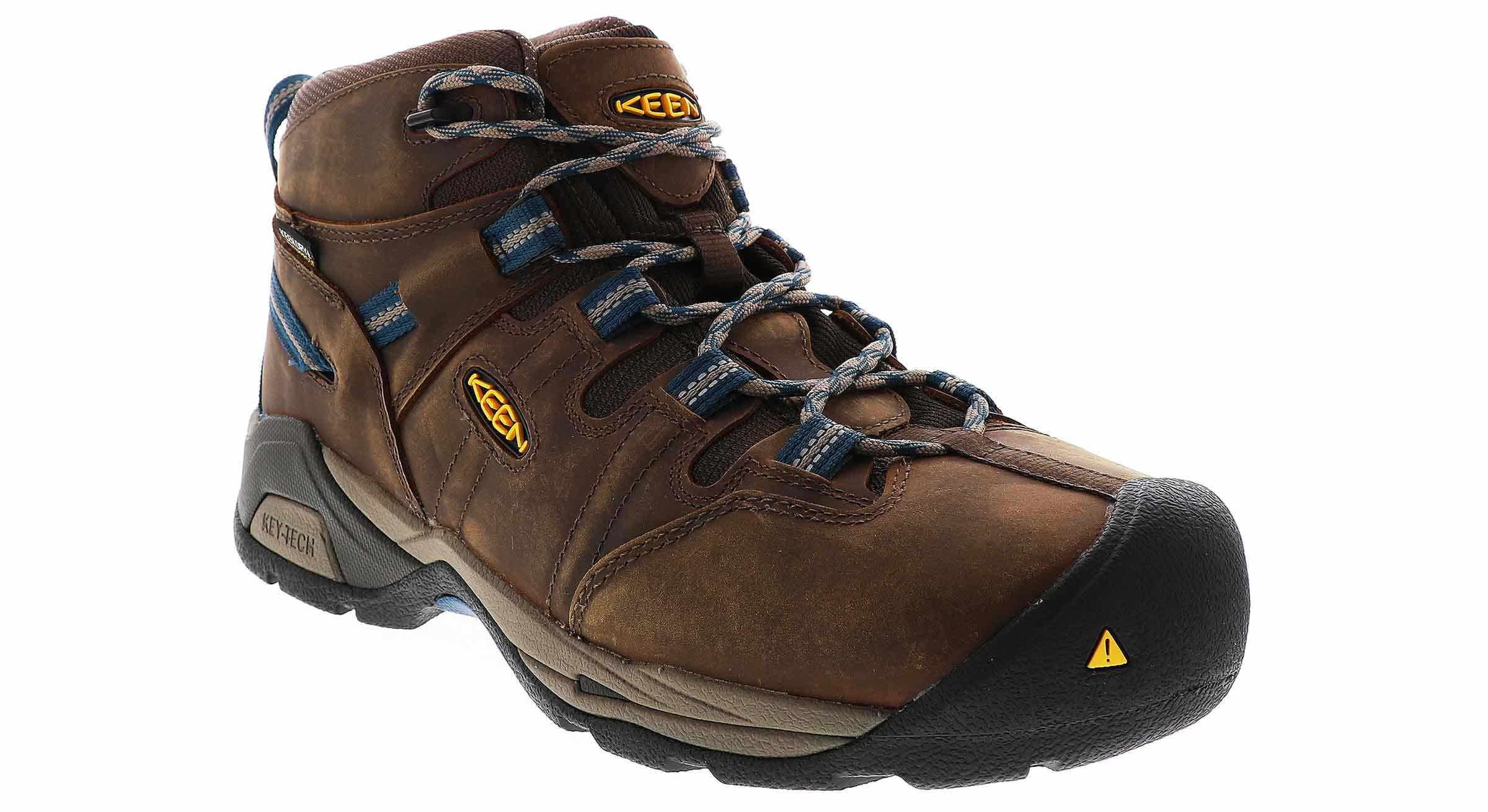 Keen Men's Detroit Xt Waterproof Work Boot Steel Toe Brown 11 D(M) US ...
