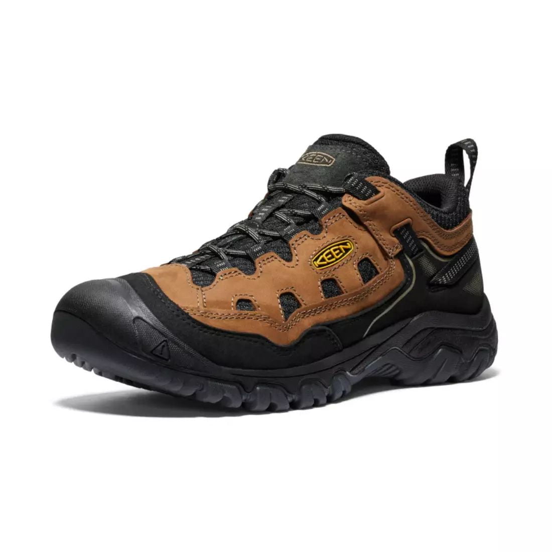 Keen Men's Targhee IV Vent Mid Hiker Shoes, Bison Black, Size 9.5 ...