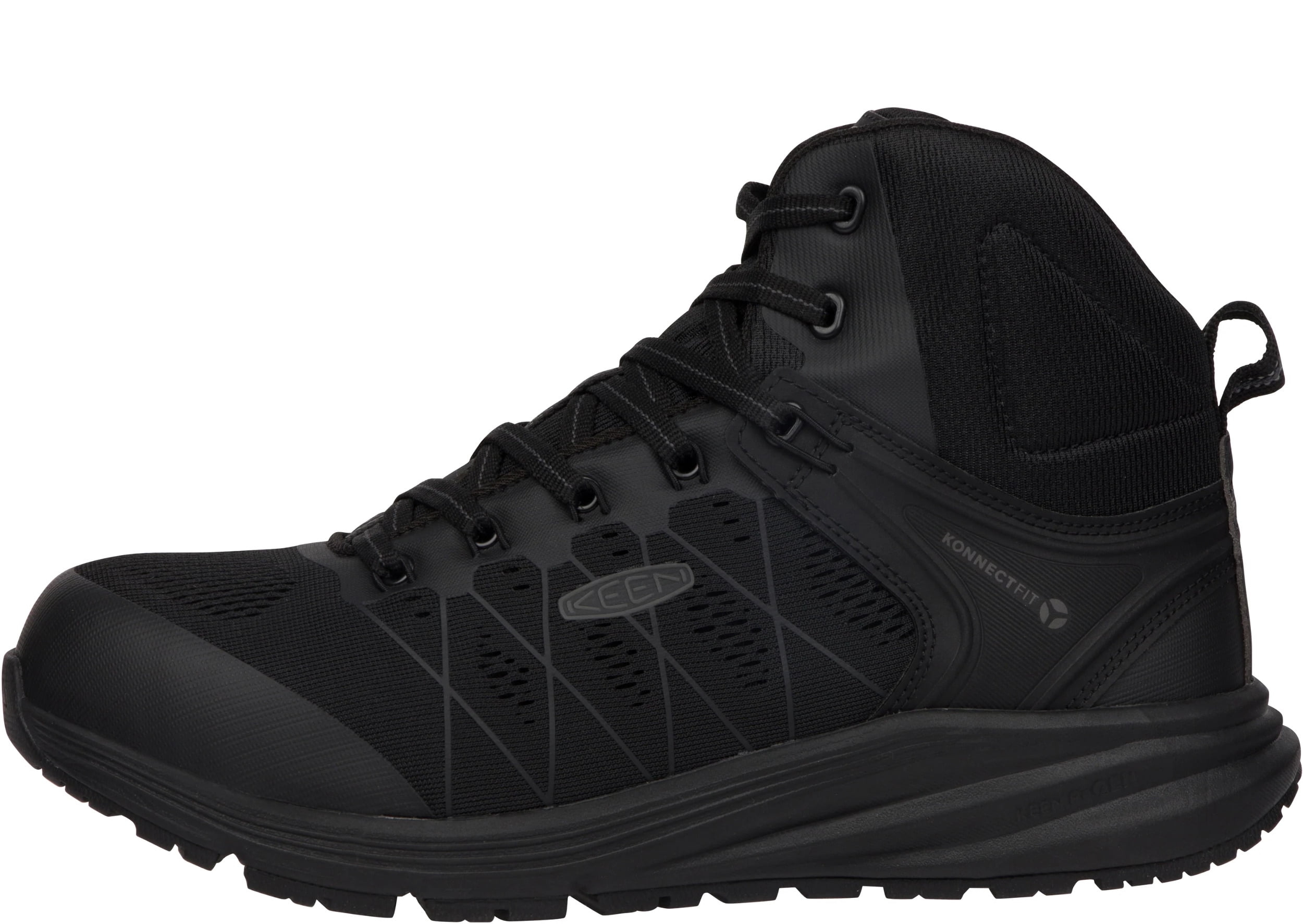 Keen Men's Vista Energy 6" Mid Work Boot Carbon Toe Black 11.5 D(M) US ...