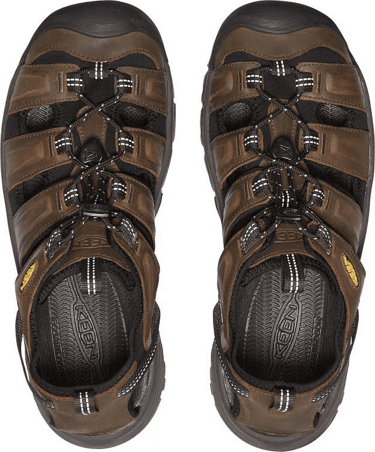 Keen Targhee III Leather Men's Utility Sandals, Waterproof, 14M Bison ...