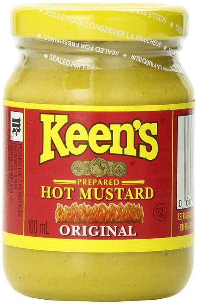 Keen's Prepared, Hot Mustard, 100ml/3.4 fl.oz - Walmart.com