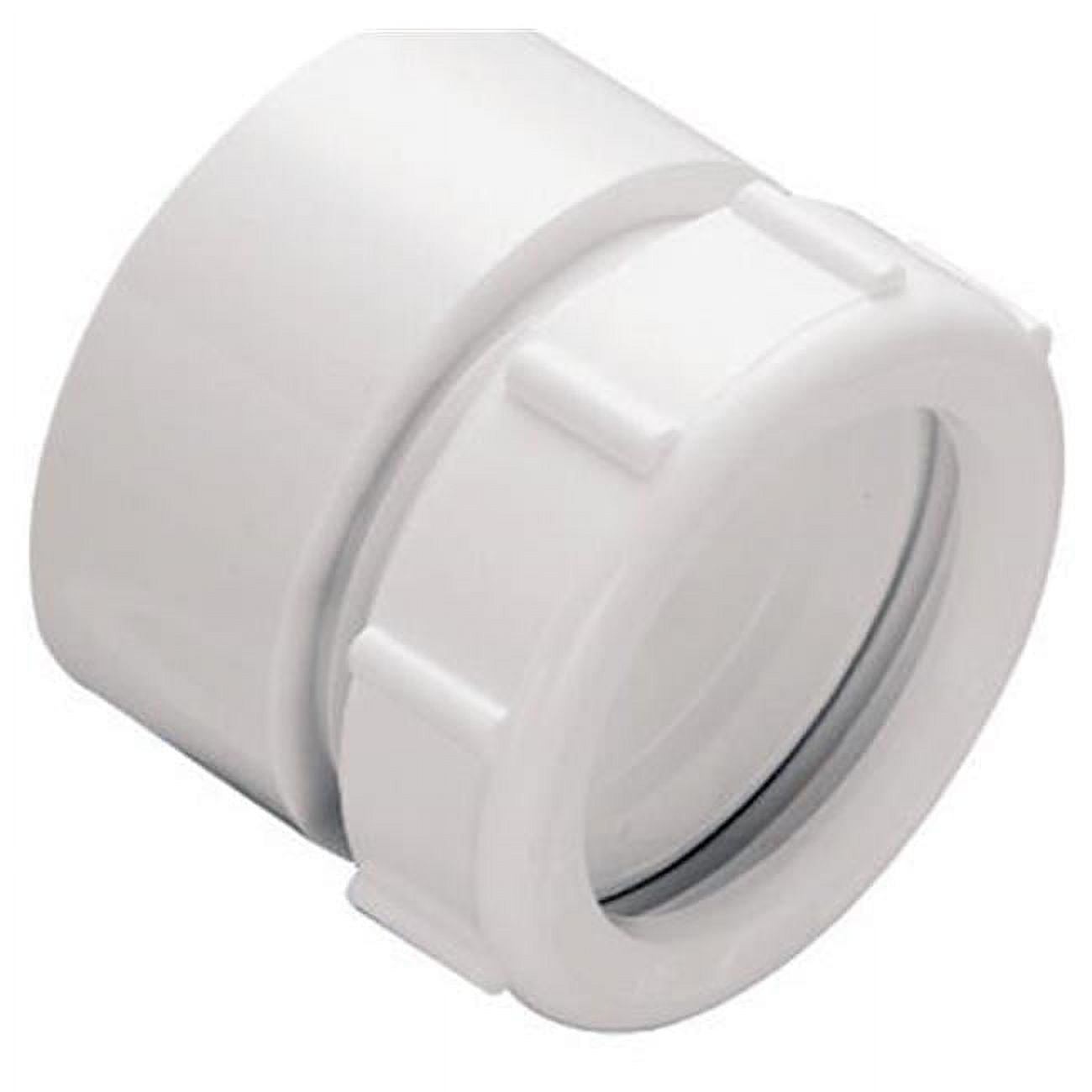 Keeney 1-1/2 In. White PVC Marvel Connector 95K - Walmart.com
