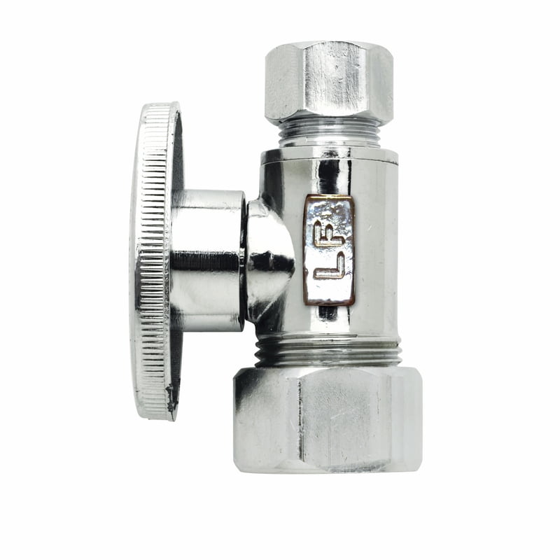 Keeney 5/8 in. Compression in. X 3/8 in. Compression Brass Straight ...