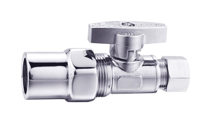 Keeney CPVC Compression Brass Straight Stop Valve - Walmart.com