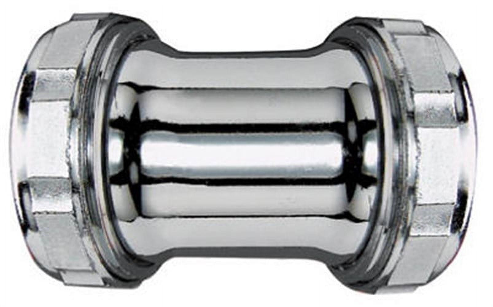 Keeney Double Slip 1-1/2 In. Chrome-Plated Brass Straight Coupling 670K - Walmart.com