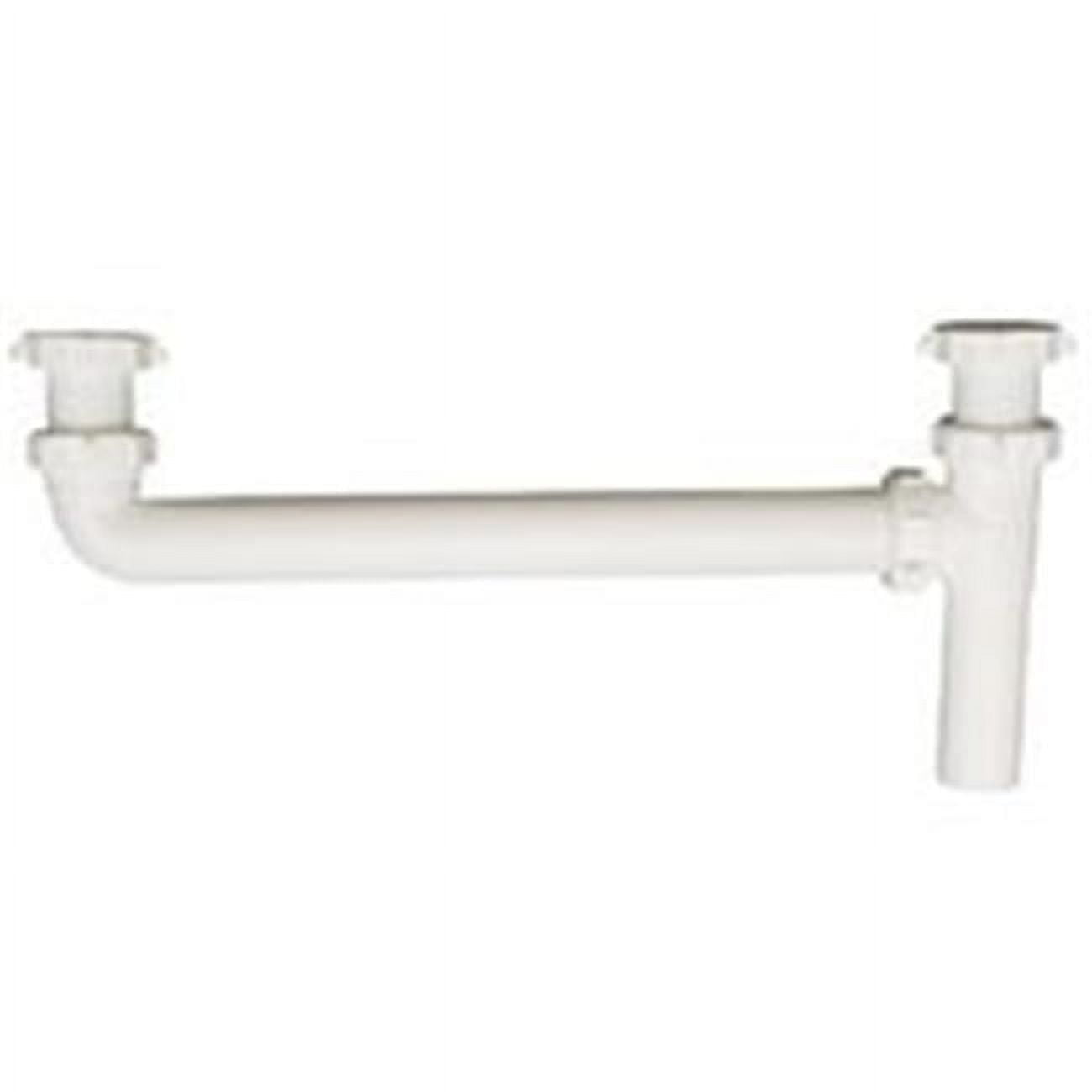 Keeney PP925W End Outlet Sink Waste with Baffle Tee, 1.5-in x 16-in ...