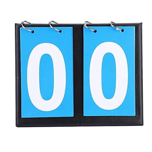Keenso 2/3/4 Digit Portable Flip Number Scoreboard Sports Scoreboard ...