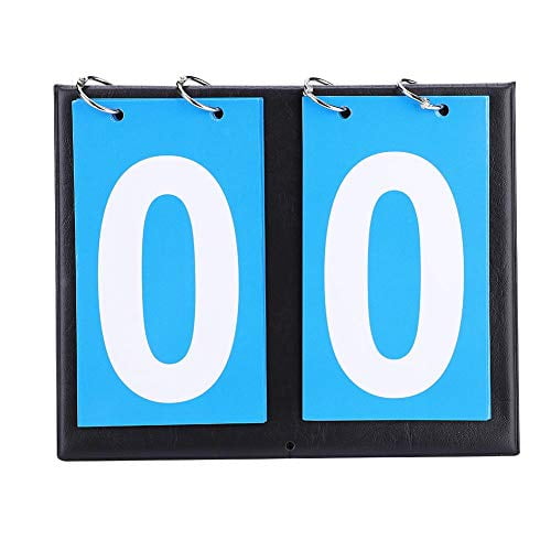 Keenso 2/3/4 Digit Portable Flip Number Scoreboard Sports Scoreboard ...