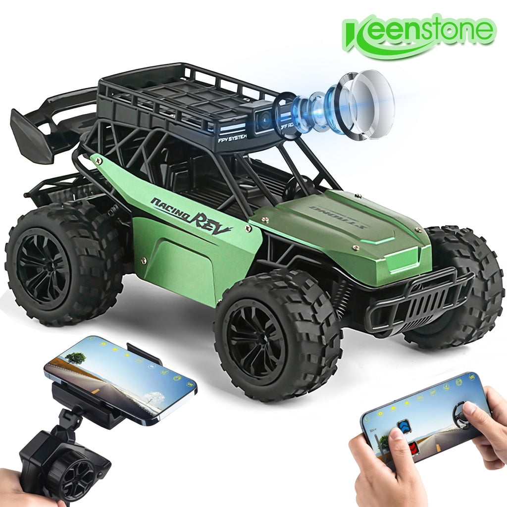 Keenstone 1:16 Scale RC Truck Car with 5G HD 1080P FPV Camera, 2.4Ghz ...