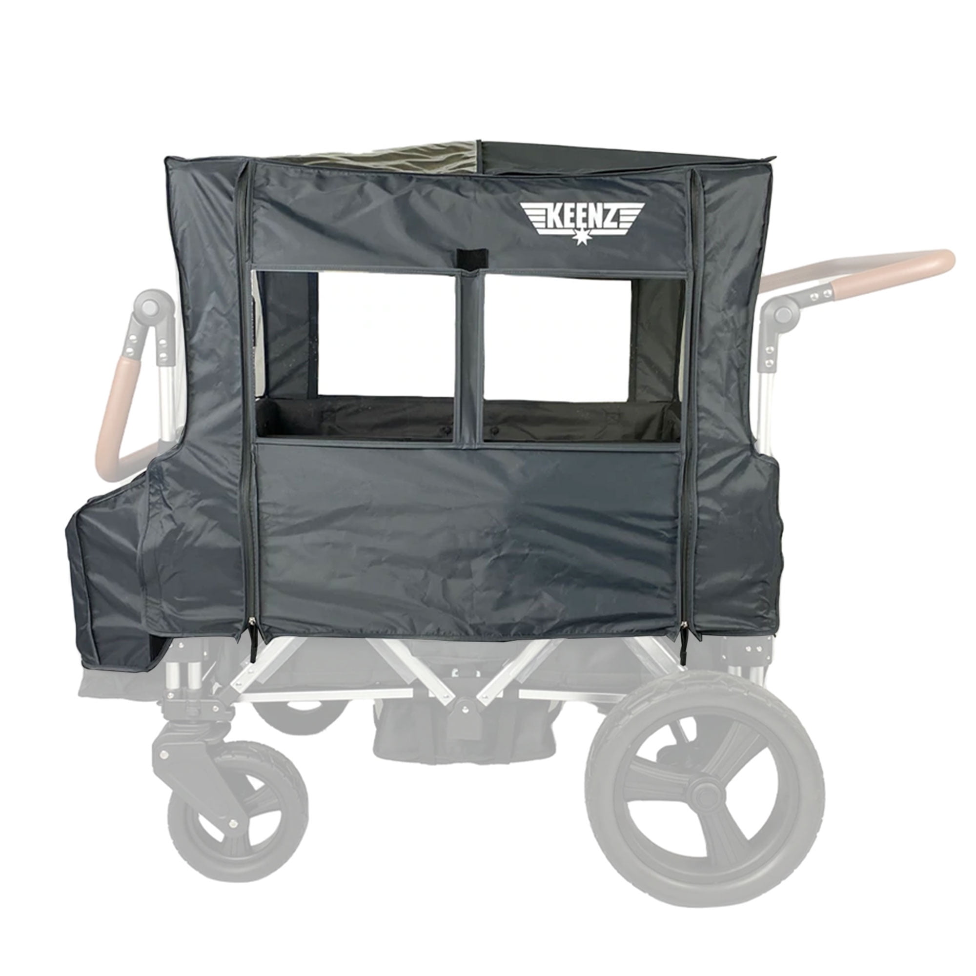 Open Box Keenz All Weather Wind Cover with Windows For 7SPush Pull ...