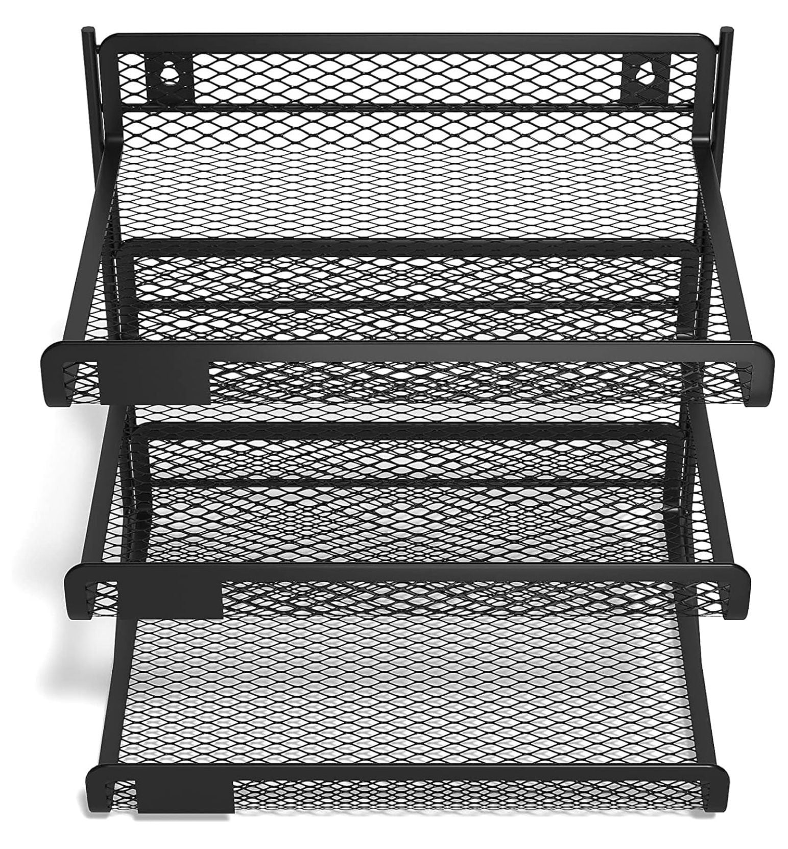 Keeomi 3 Compartment Wire Mesh File Organizer, Matte Black, 2/Pack ...