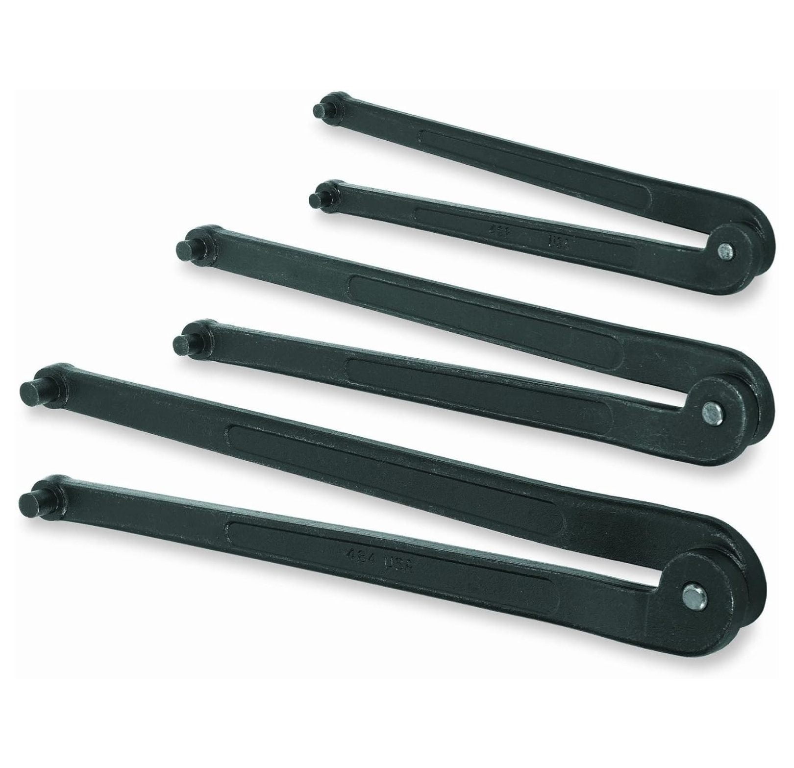 Keeomi JHWWS-483 3-Piece Adjustable Face Spanner Wrench Set, Ideal for ...