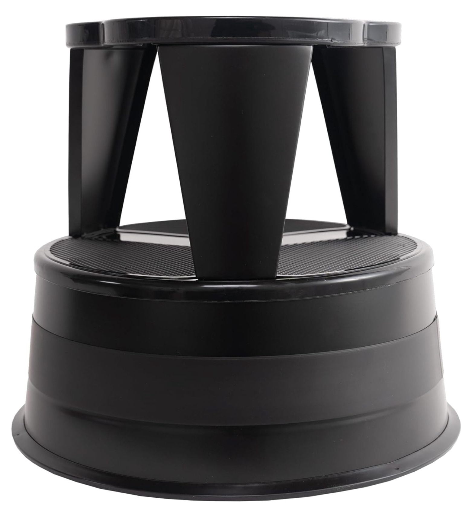 Keeomi Kik Step Steel Step Stool - Two Step Stool, Holds 350 lbs (Black ...