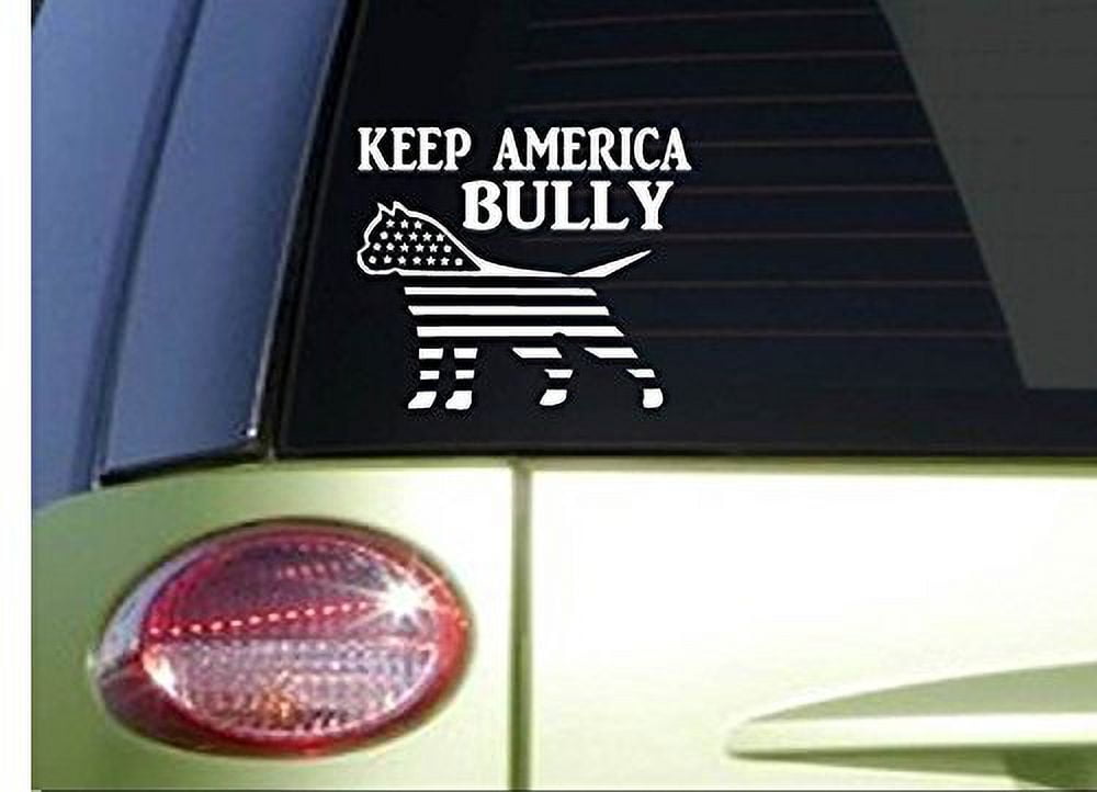 Keep America Bully *I159* 6" Sticker decal pitbull pit bull american ...