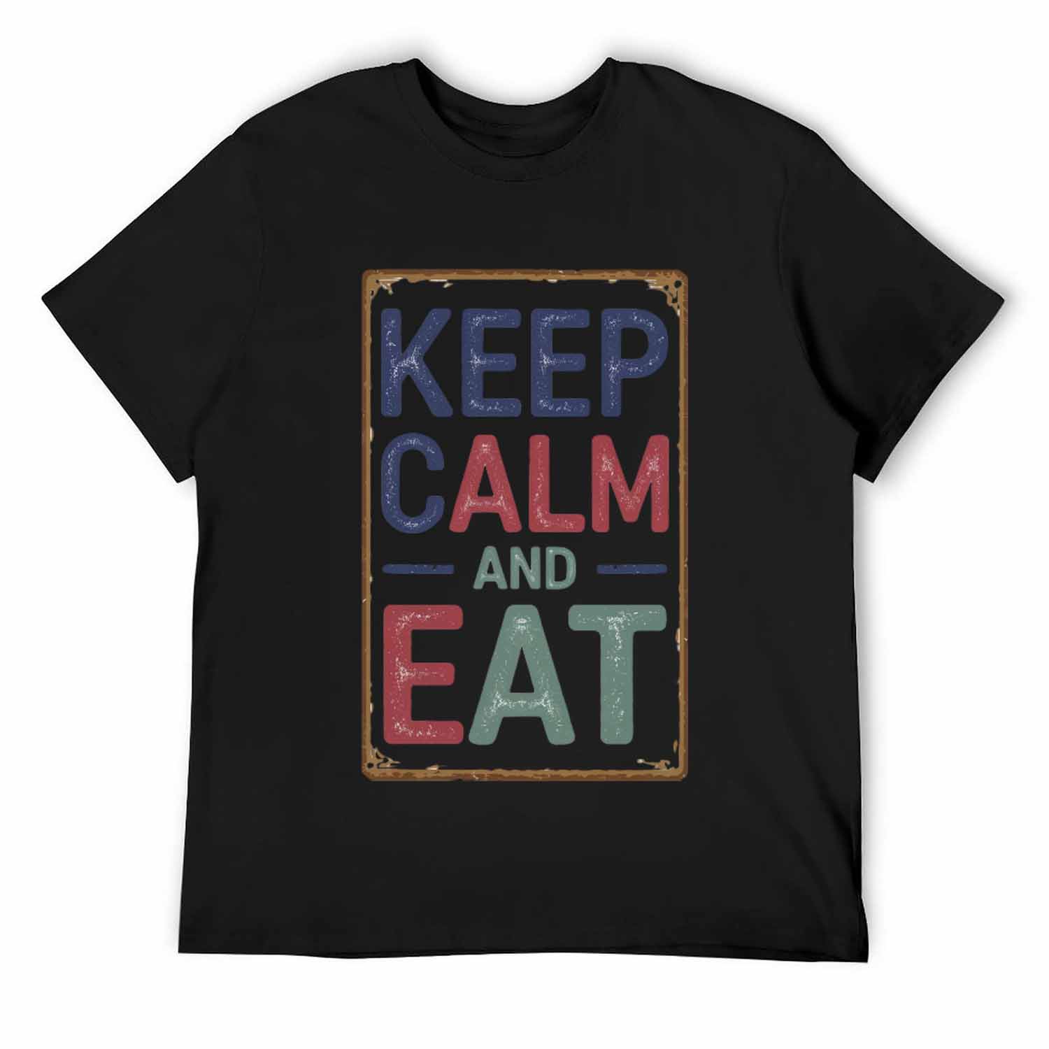 Keep Calm And Eat Funny Police Flirt T-Shirt Cop Attraction Tee ...