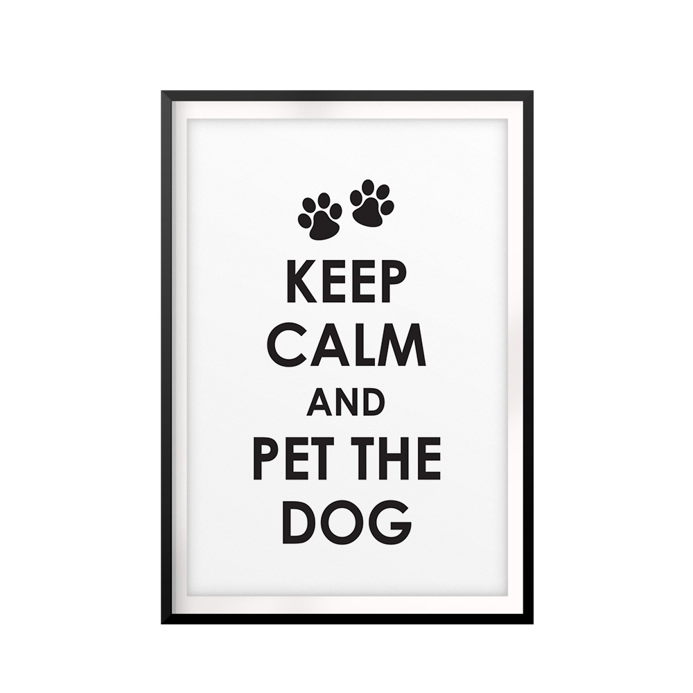 Keep Calm Collection Classic Art print Poster, 12 x 18 - Walmart.com